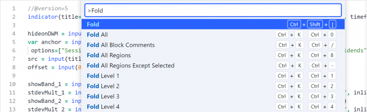 Pine Script™ has a new VSC-style editor — TradingView Blog